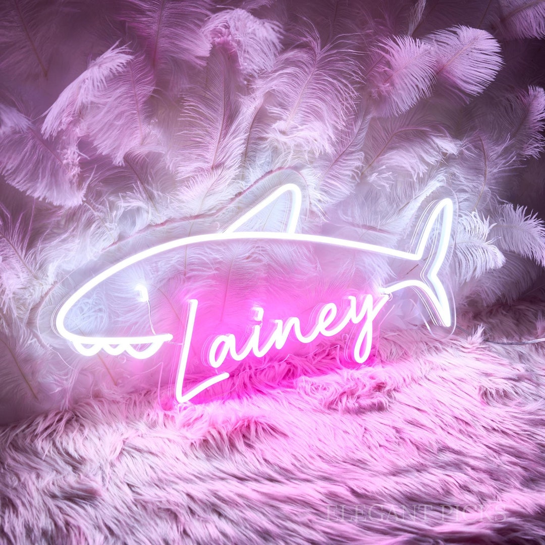 Custom Name Neon Sign, Custom Neon Sign for Kids Bedroom, Cloud Shape ...