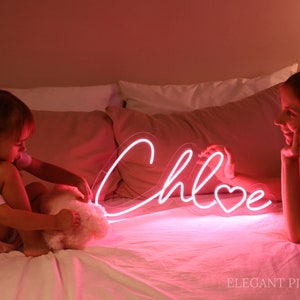 Custom Neon Sign for Kids Bedroom, Custom Name Neon Sign, Home Decor ...