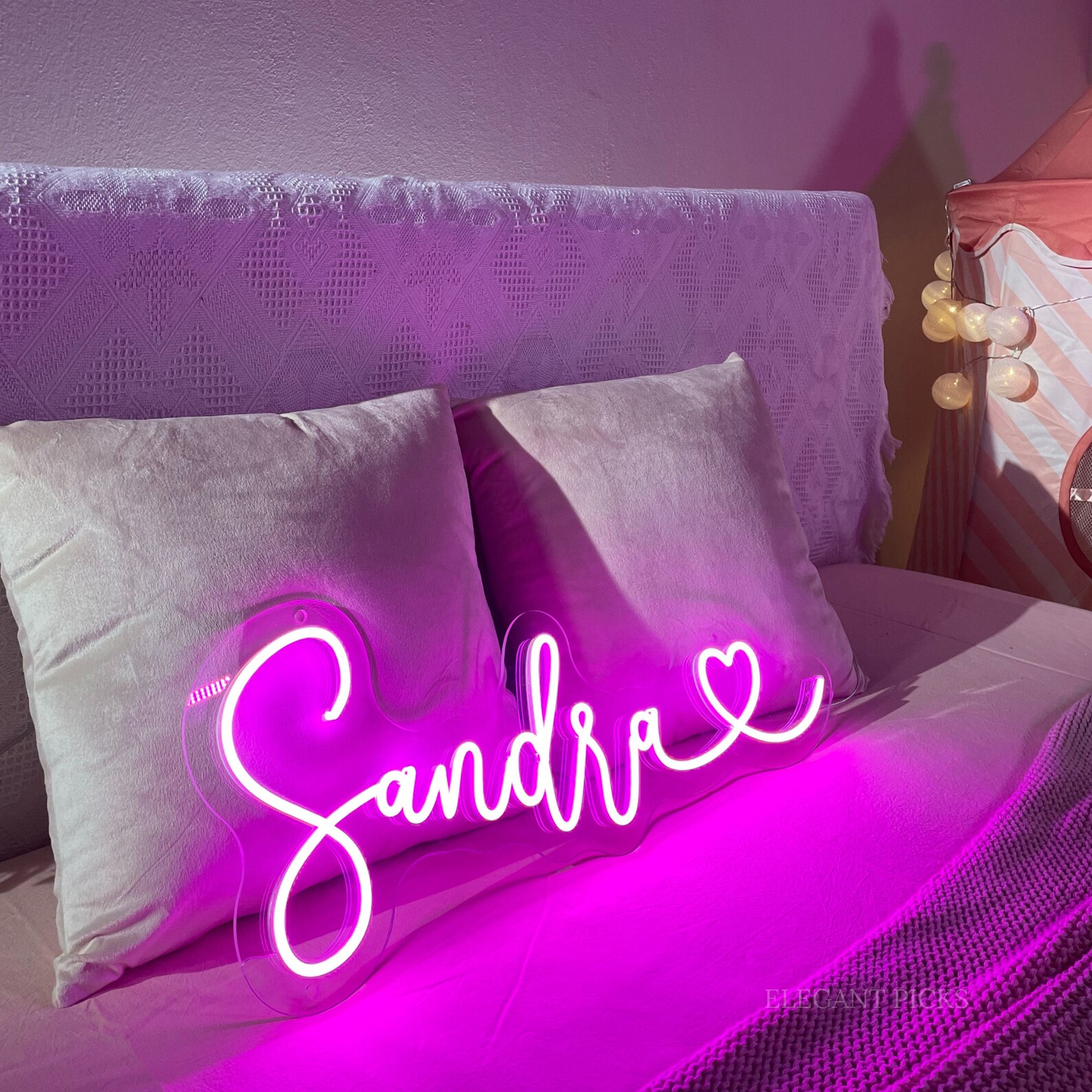 Custom Neon Sign for Kids Bedroom, Custom Name Neon Sign, Home Decor ...