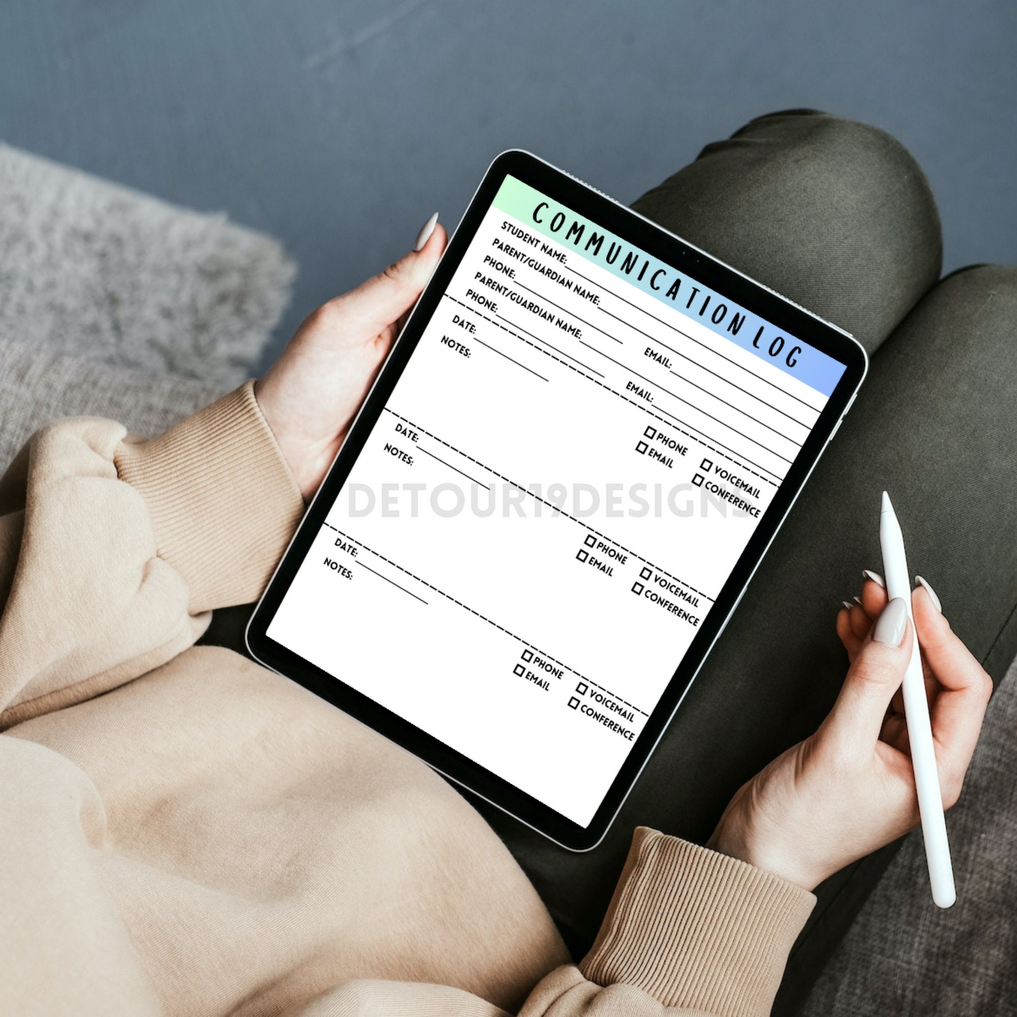 Parent Communication Log Student Information Sheet Back to School ...