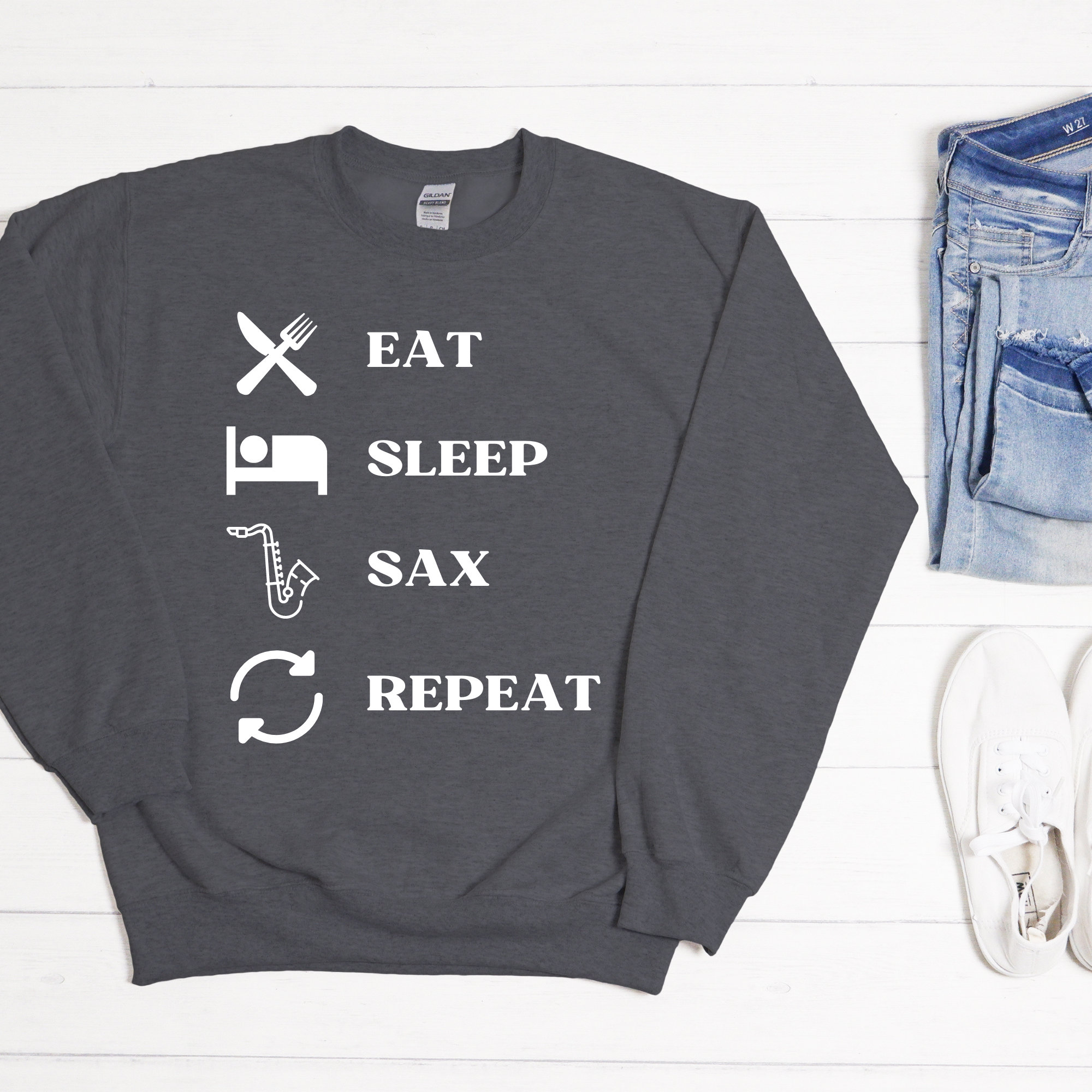 Eat Sleep Instrument Repeat SVG Bundle Marching Band Section SVG Cut ...