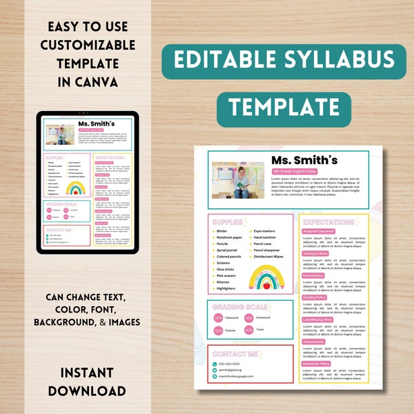 Middle School Meet the Teacher - Etsy