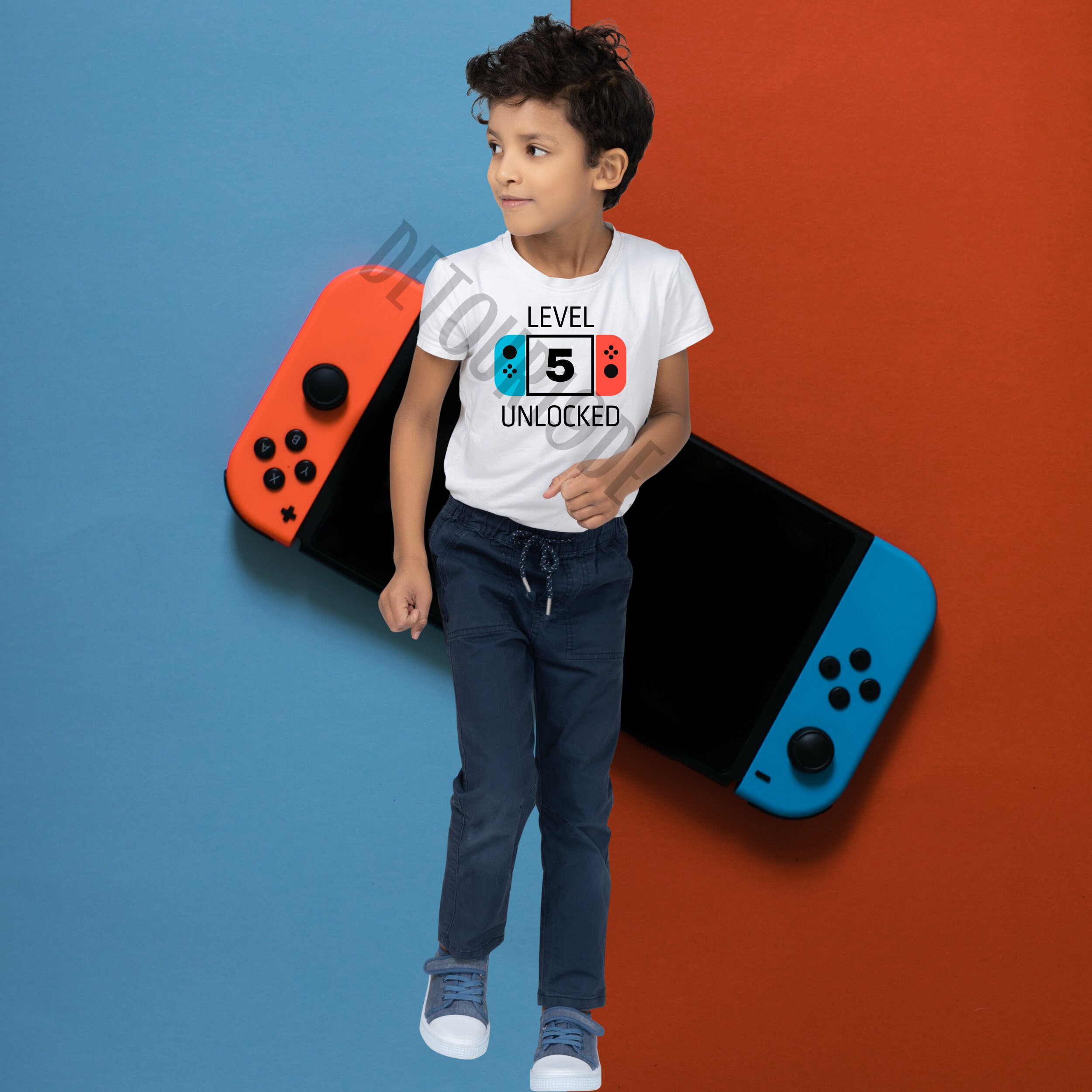 Level Unlocked Gamer Birthday SVG Cut File Bundle Age 1-18, Matching ...