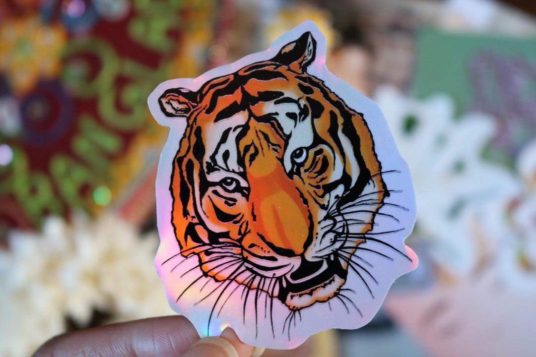 Royal Bengal Tiger Sticker Bangladesh Bangla Theme Decor 1 Sticker - Etsy