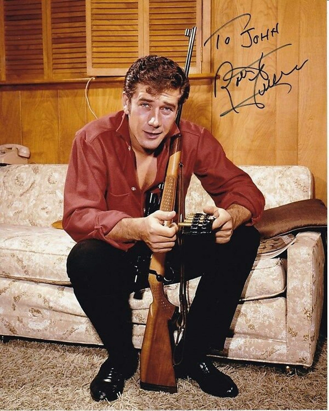 Robert Fuller Autographed Signed 8x10 Photograph - to John - Etsy New ...