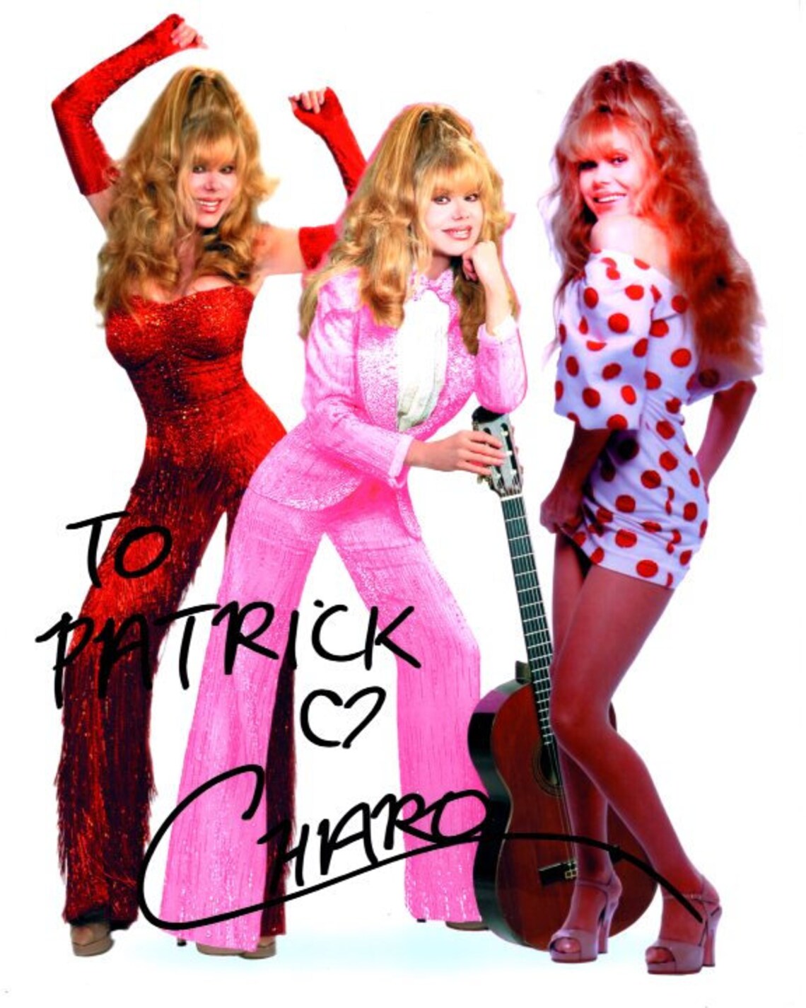 Charo Signed Autographed 8x10 Photograph - to Patrick - Etsy