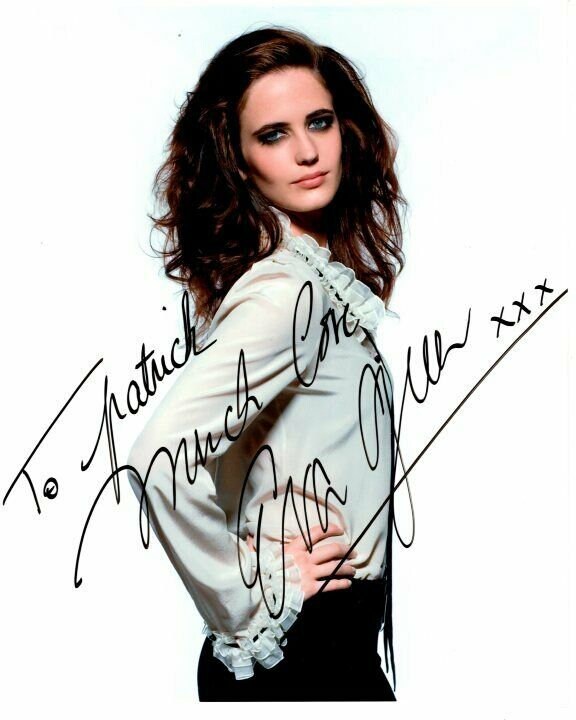 Eva Green Autographed Signed Photograph to Patrick - Etsy