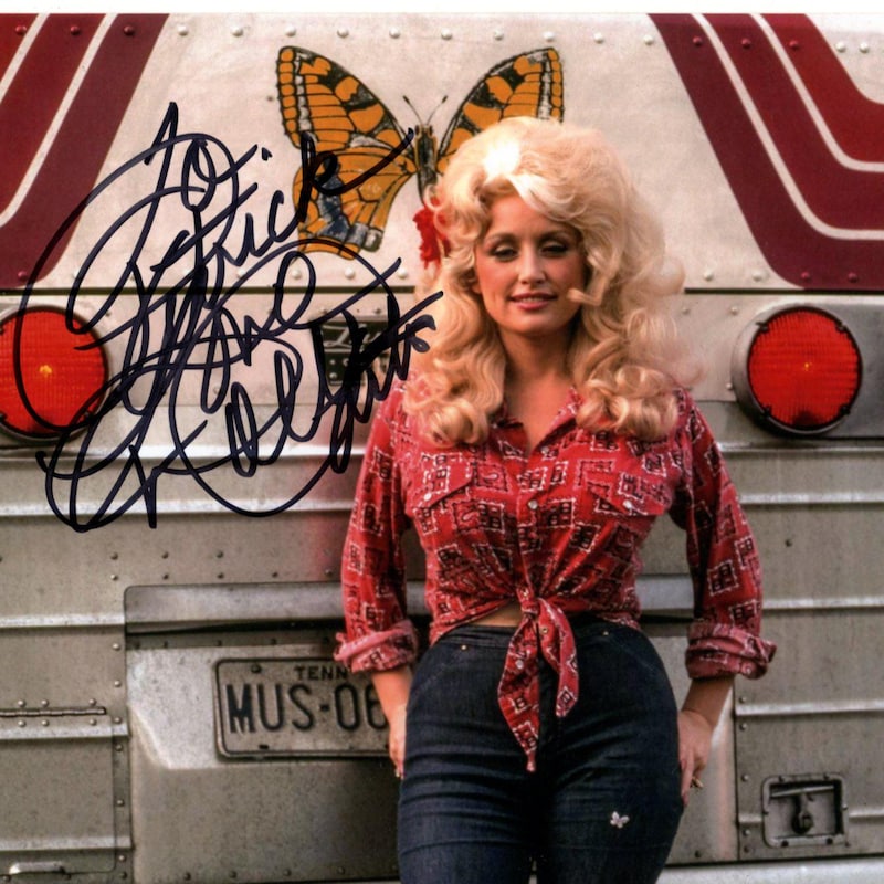 Dolly Parton Autograph - Etsy