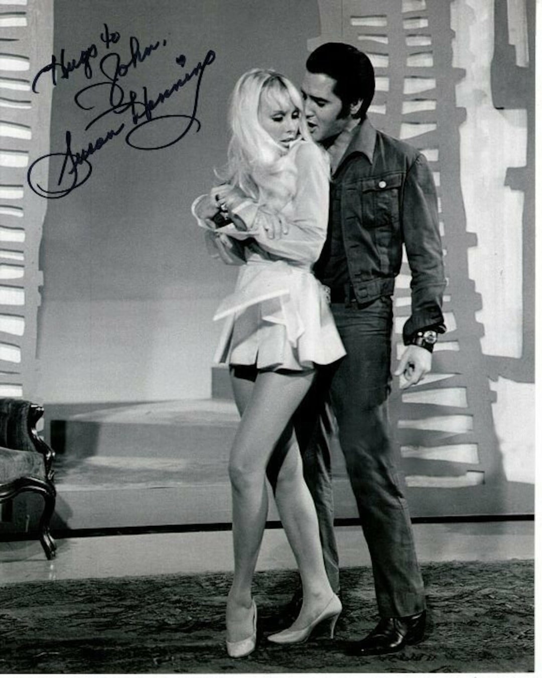 Susan Henning Signed W/ Elvis Presley '68 Comeback Special - Etsy