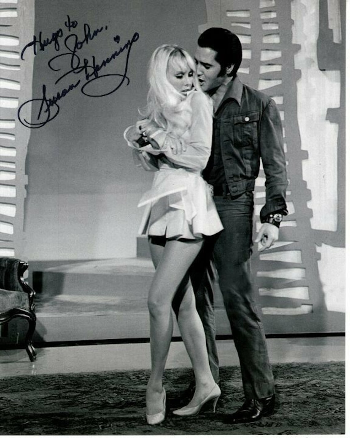 Susan Henning Signed W/ Elvis Presley '68 Comeback Special - Etsy