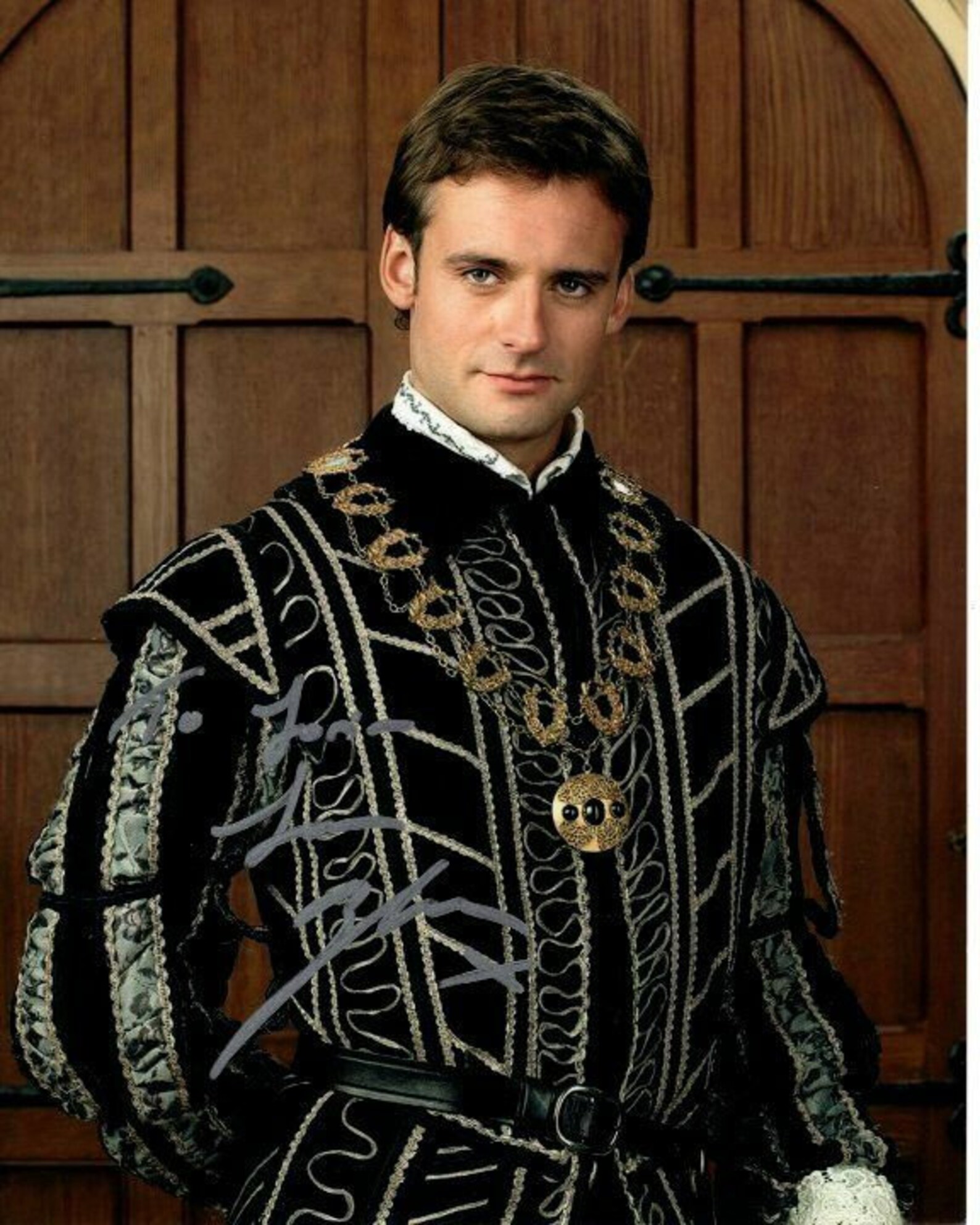 Callum Blue Autographed Signed the Tudors Anthony Knivert Photograph to ...