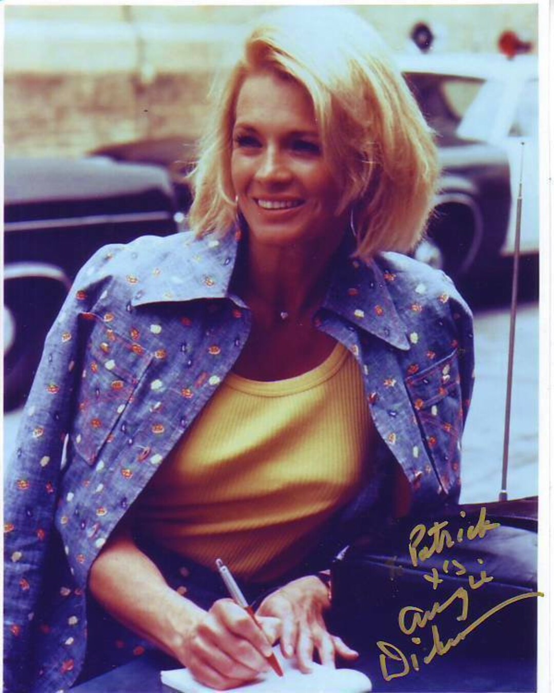 Angie Dickinson Signed 8x10 Police Woman Sgt Pepper Anderson Photograph ...