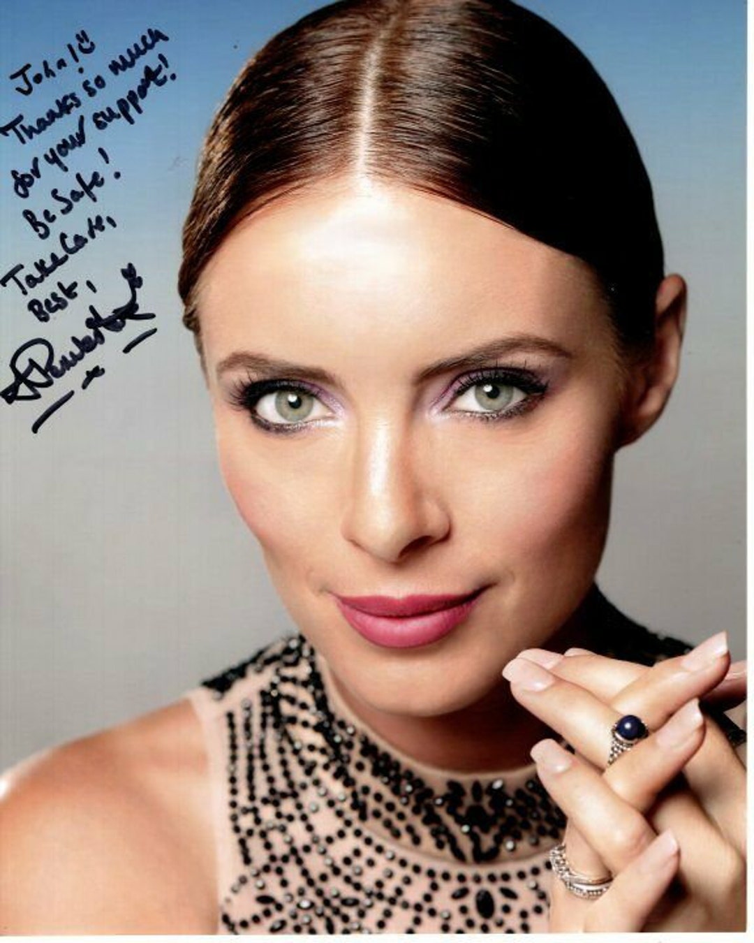 Amy Louise Pemberton Autographed Signed 8x10 Photograph - to John Great ...