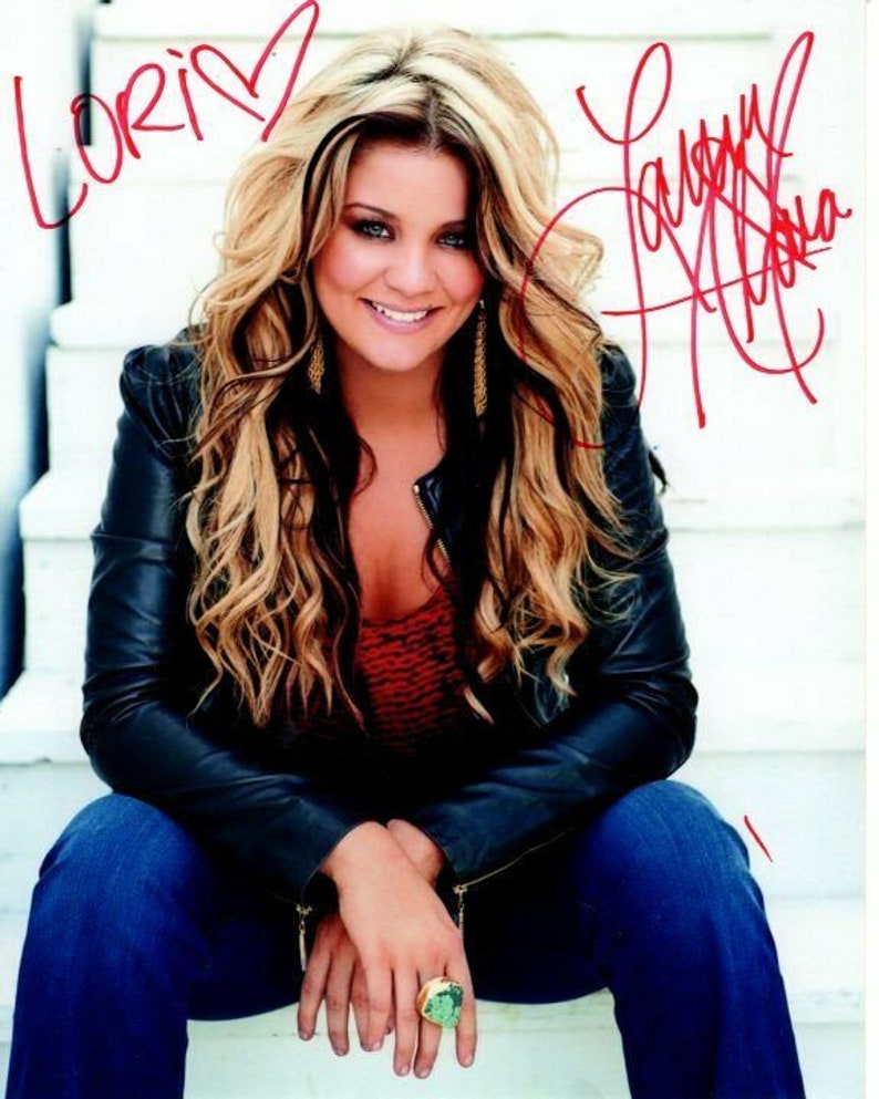 Lauren Alaina Autographed Signed Photograph to Lori American Idol - Etsy
