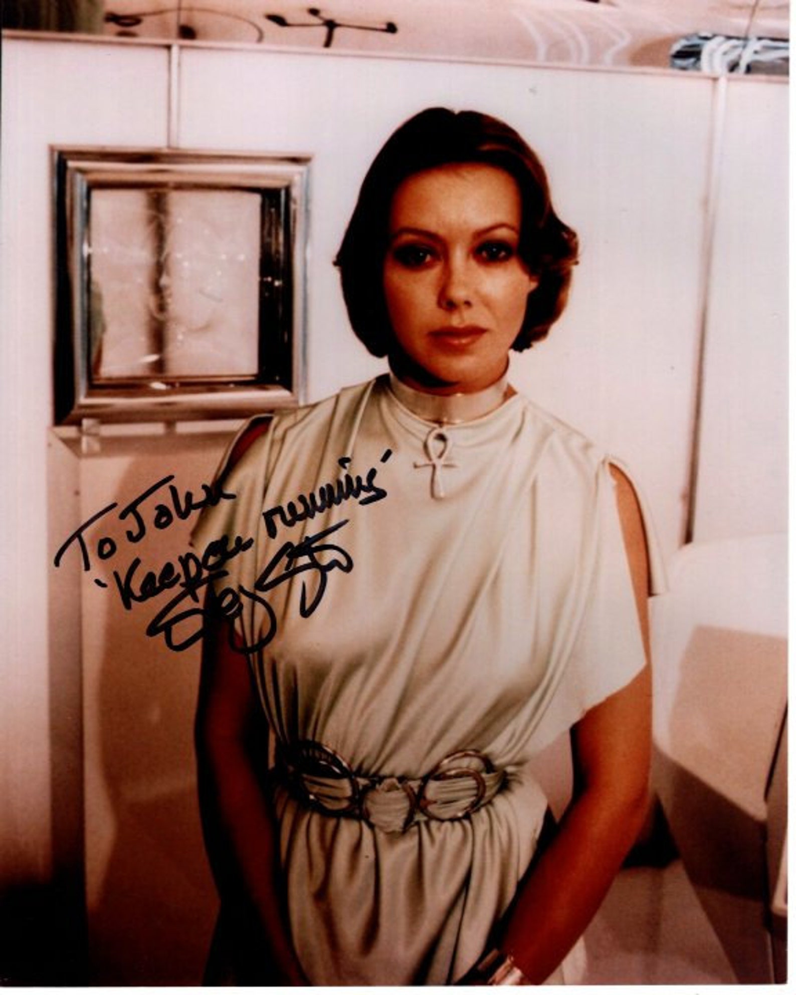 Jenny Agutter Autographed Signed 8x10 Logan's Run Photograph - to John ...