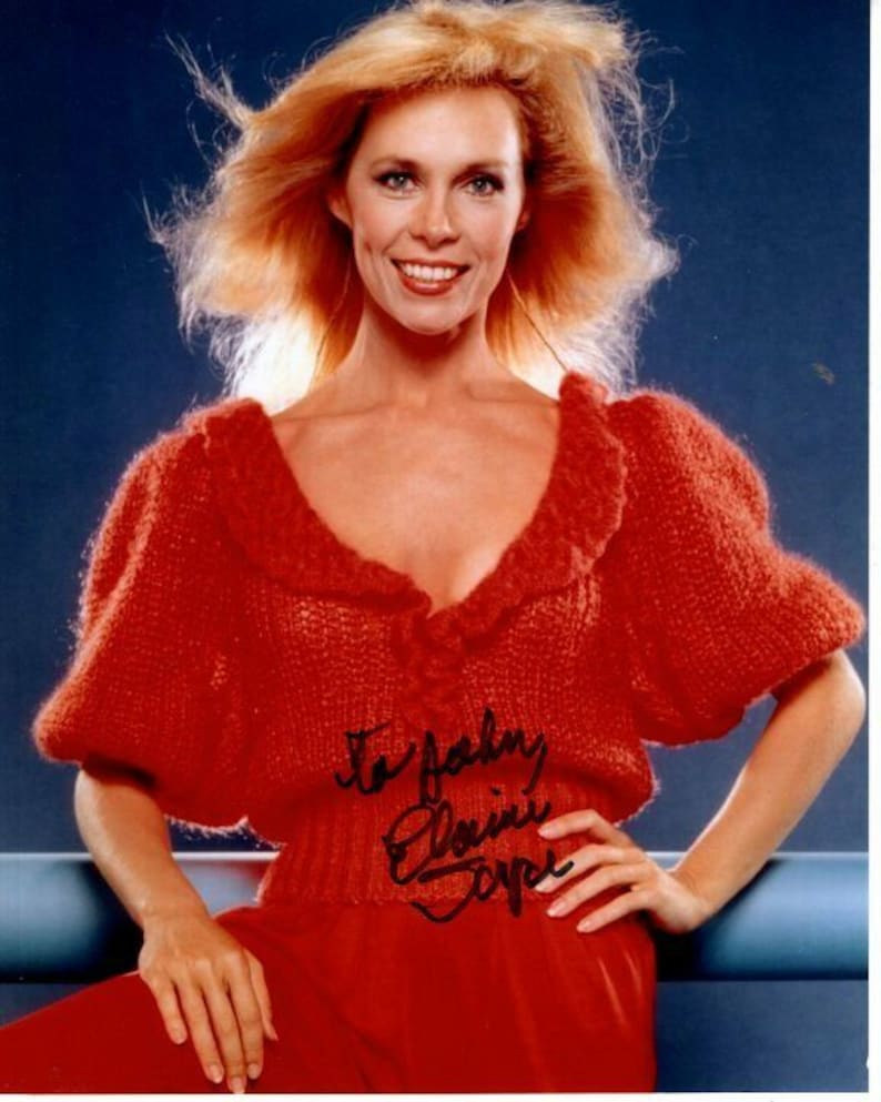 Elaine Joyce Autographed Signed 8x10 Photograph - to John - Etsy