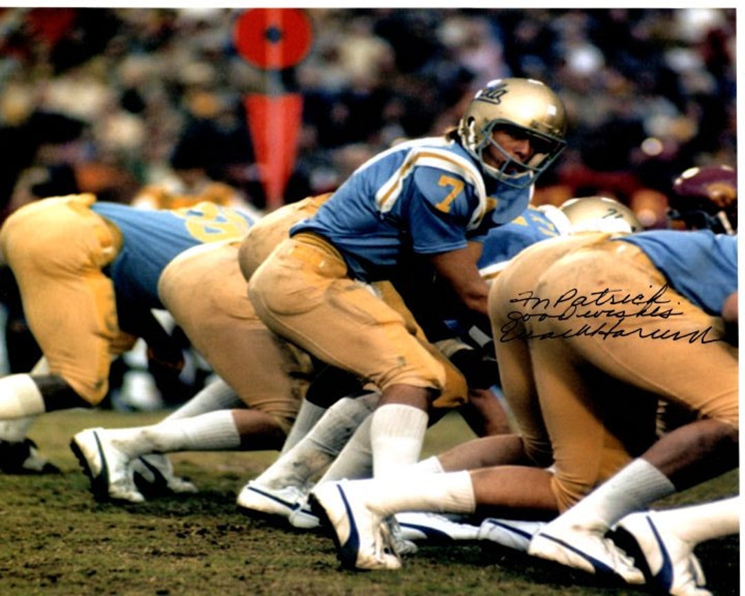 Mark Harmon Autographed Signed 8x10 Ucla Bruins Football Photograph to ...