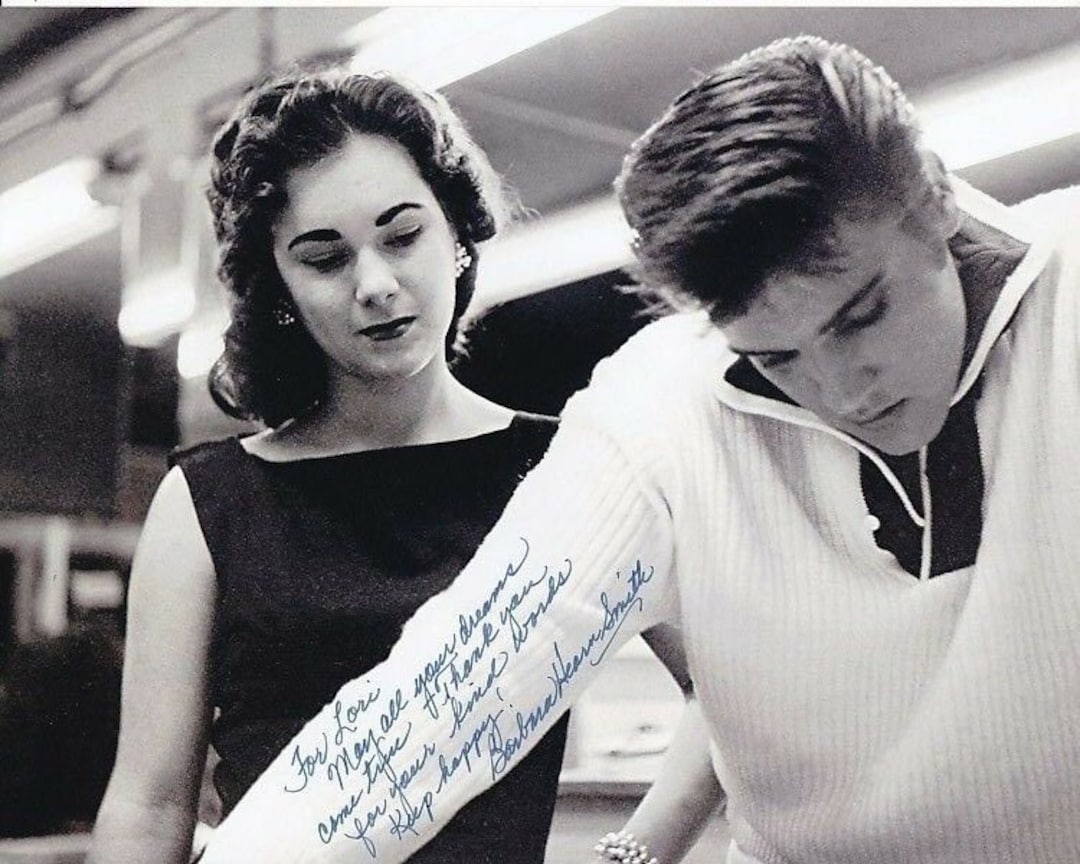 Barbara Hearn Smith Signed W/ Elvis Presley 8x10 Photograph - to Lori ...