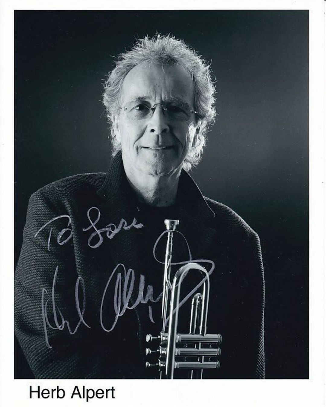 Herb Alpert Autographed Signed 8x10 Photograph - to Lori - Etsy