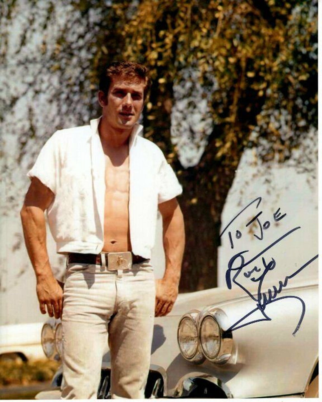 Robert Fuller Autographed Signed 8x10 Chevrolet Corvette Photograph ...
