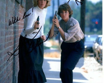 CAGNEY and LACEY CAST Signed Photo Sharon Gless & Tyne Daly - Etsy