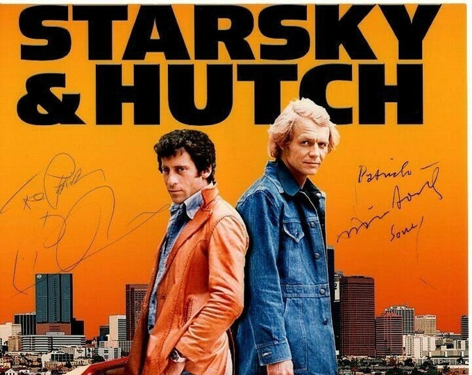 David Soul and Paul Michael Glaser Signed 8x10 Starsky & Hutch ...