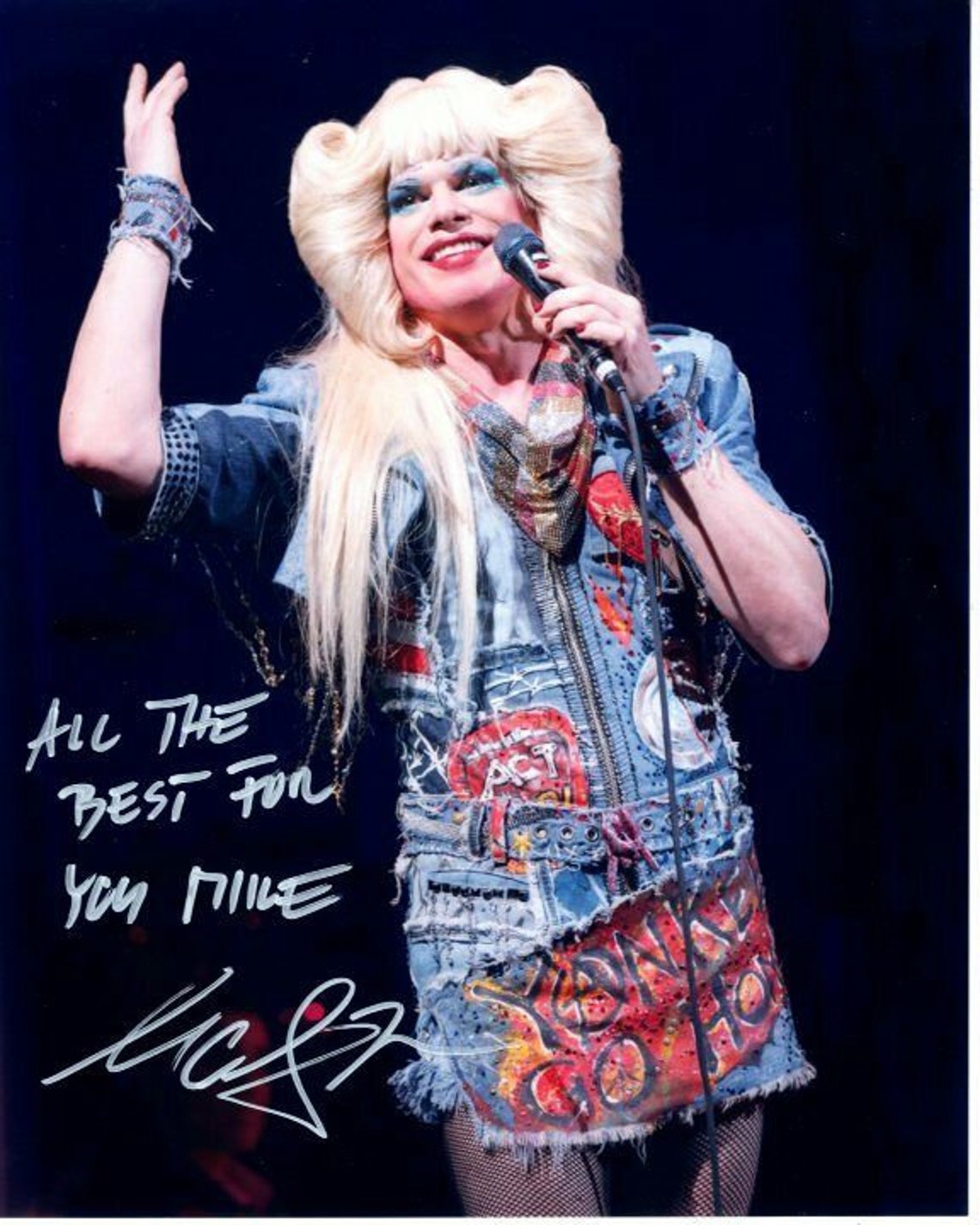 Michael C. Hall Autographed Signed 8x10 Hedwig and the Angry Inch ...