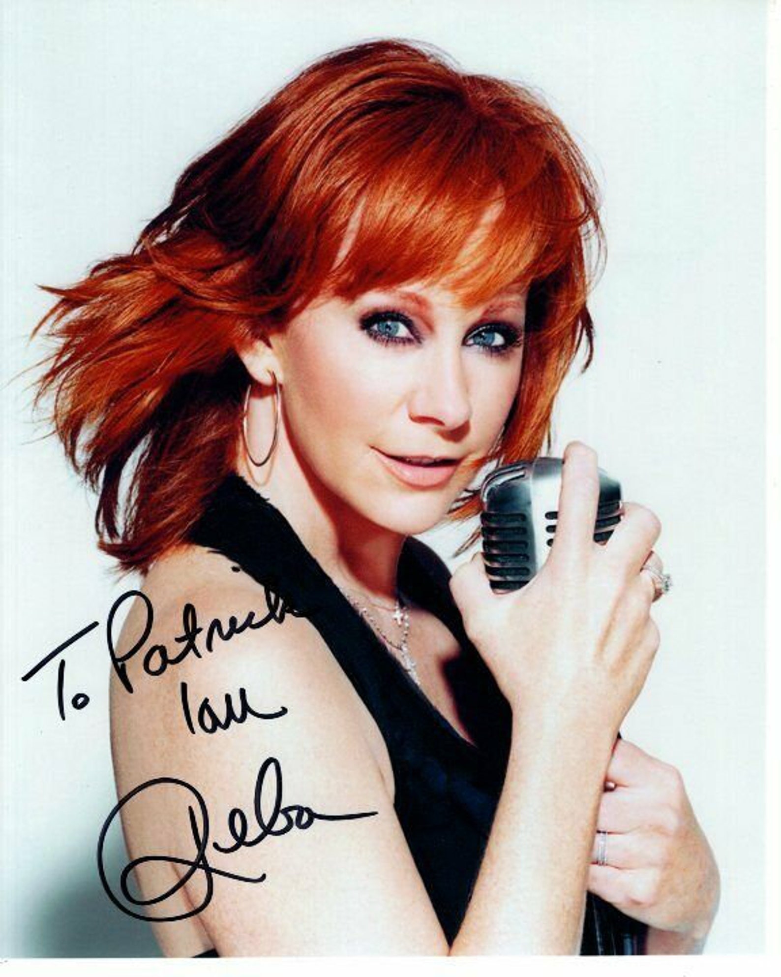Reba Mcentire Autographed Signed 8x10 Photograph - to Patrick - Etsy