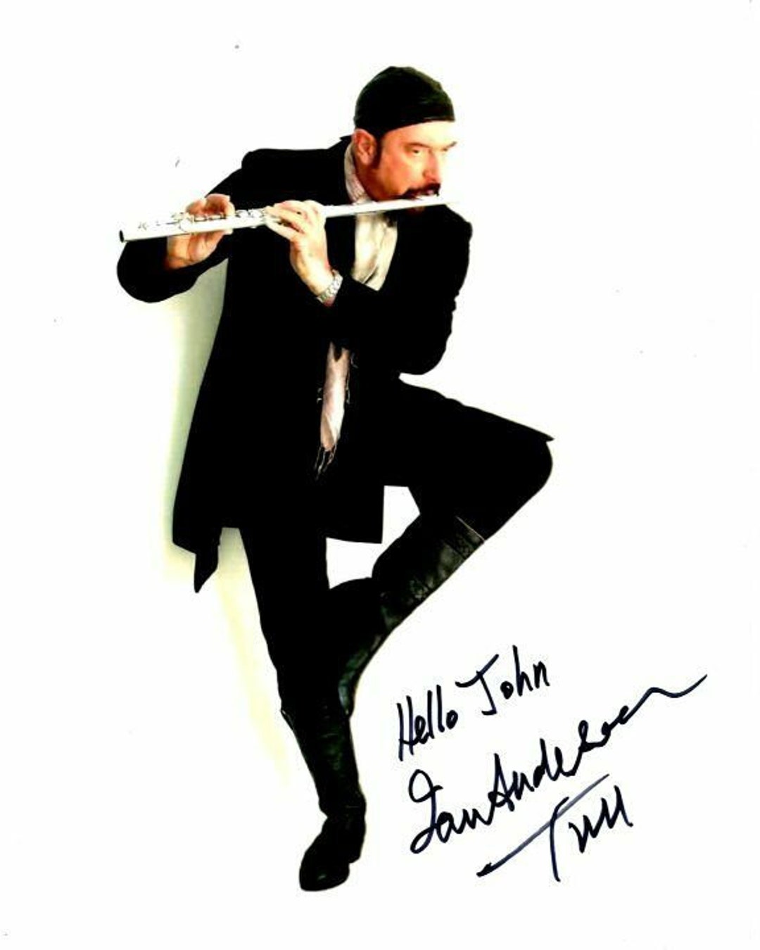 Ian Anderson Autographed Signed Jethro Tull Photograph to John - Etsy