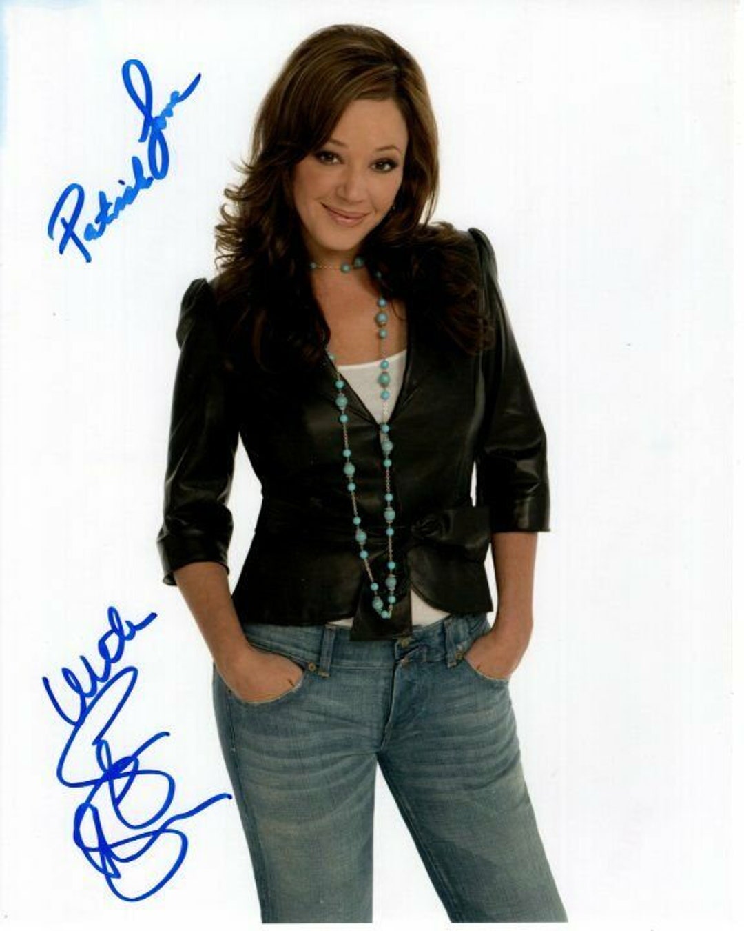 Leah Remini Signed 8x10 the King of Queens Carrie Heffernan Photograph ...