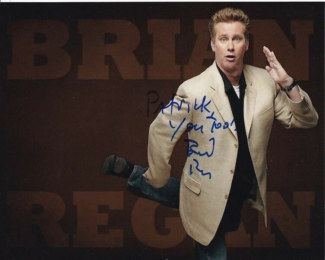 Brian Regan Autographed Signed 8x10 Photograph - to Patrick - Etsy
