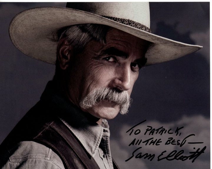 Sam Elliott Autographed Signed 8x10 the Big Lebowski the Stranger ...