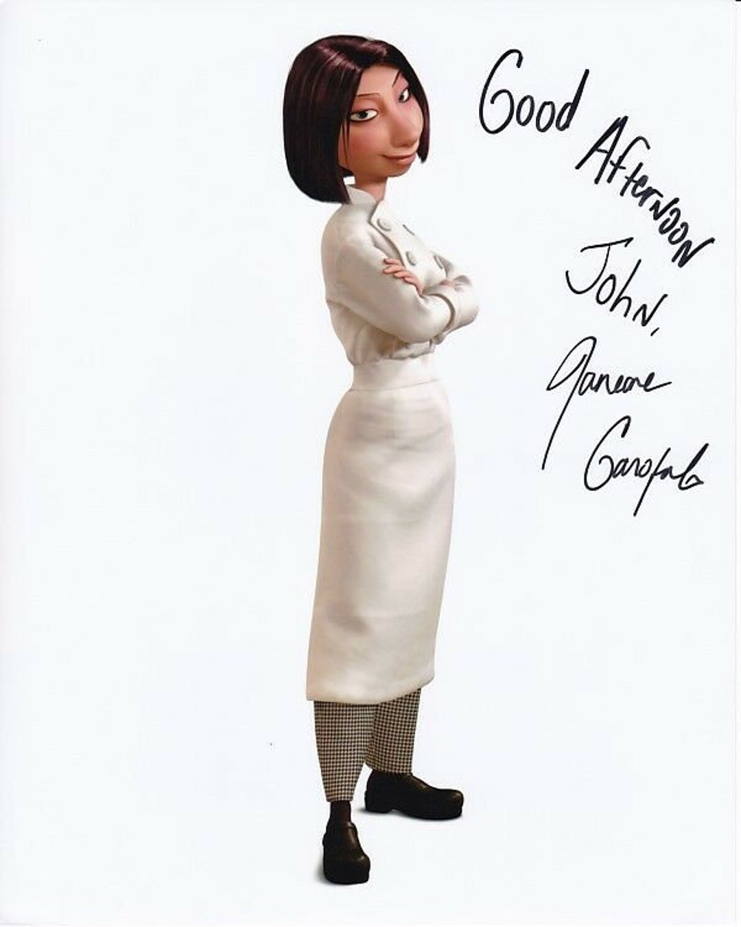 Janeane Garofalo Autographed Signed 8x10 Ratatouille Colette Photograph ...