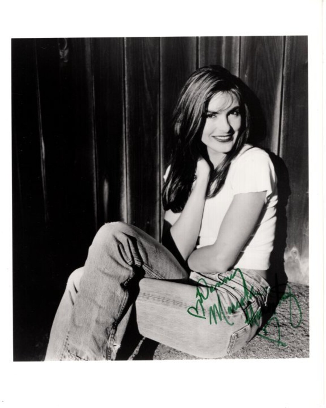 Mariska Hargitay Autographed Signed 8x10 Photograph To Danny Etsy