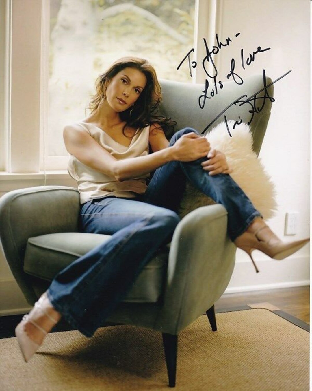 Teri Hatcher Autographed Signed Photograph to John - Etsy Australia