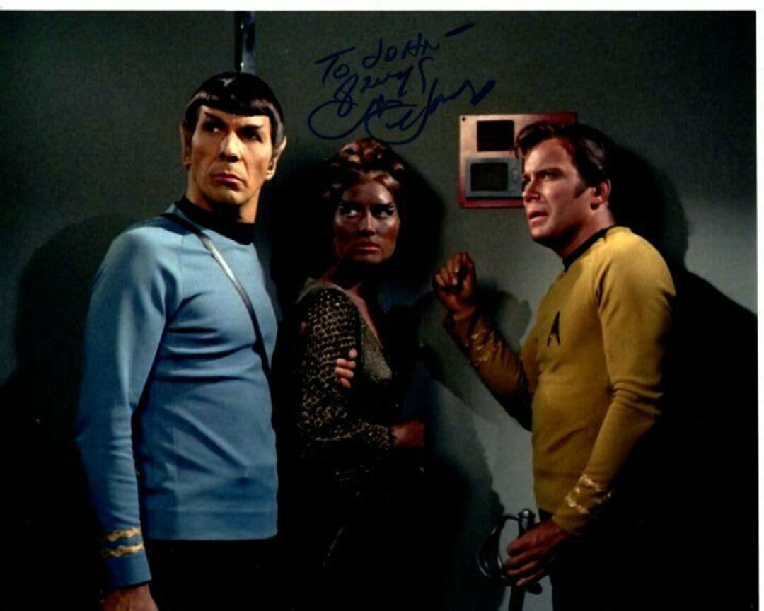 Susan Howard Signed 8x10 Star Trek W William Shatner Leonard Nimoy ...