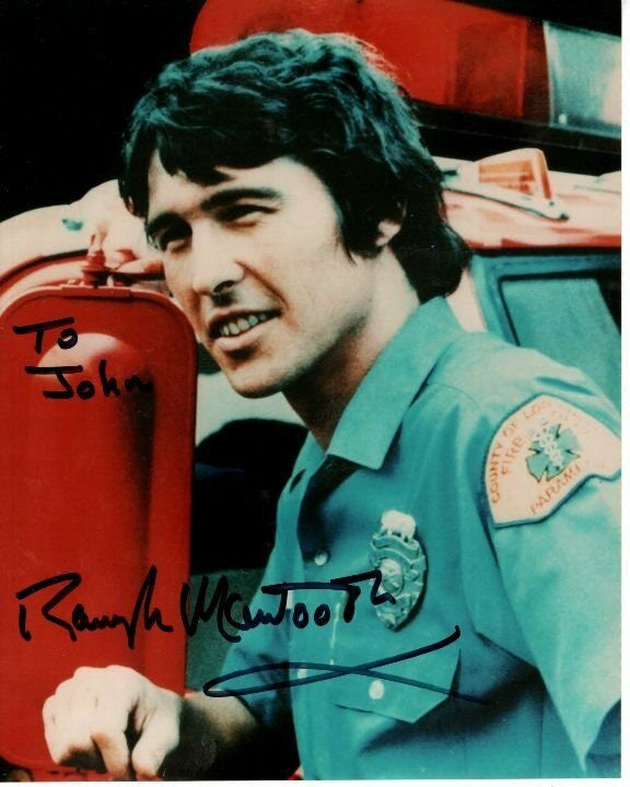 Randolph Mantooth Signed Autographed 8x10 Emergency! Photograph - to ...