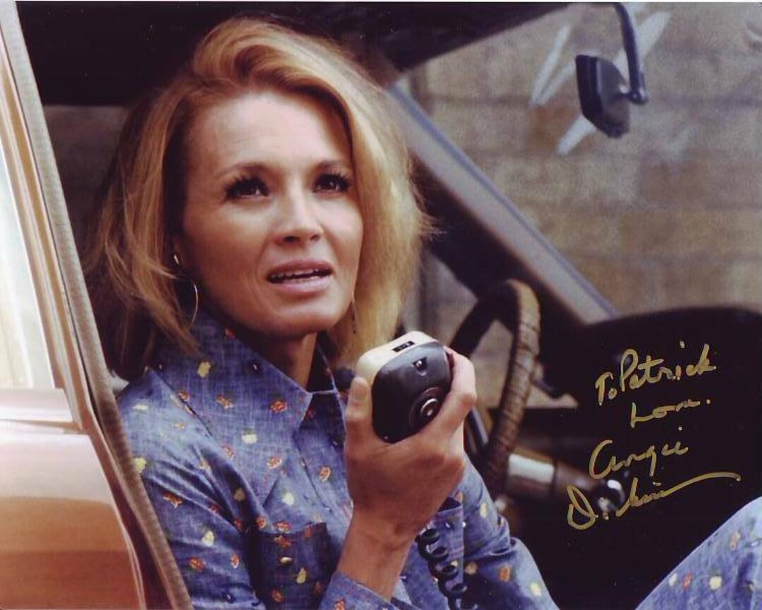 Angie Dickinson Signed 8x10 Police Woman Sgt Pepper Anderson Photograph ...