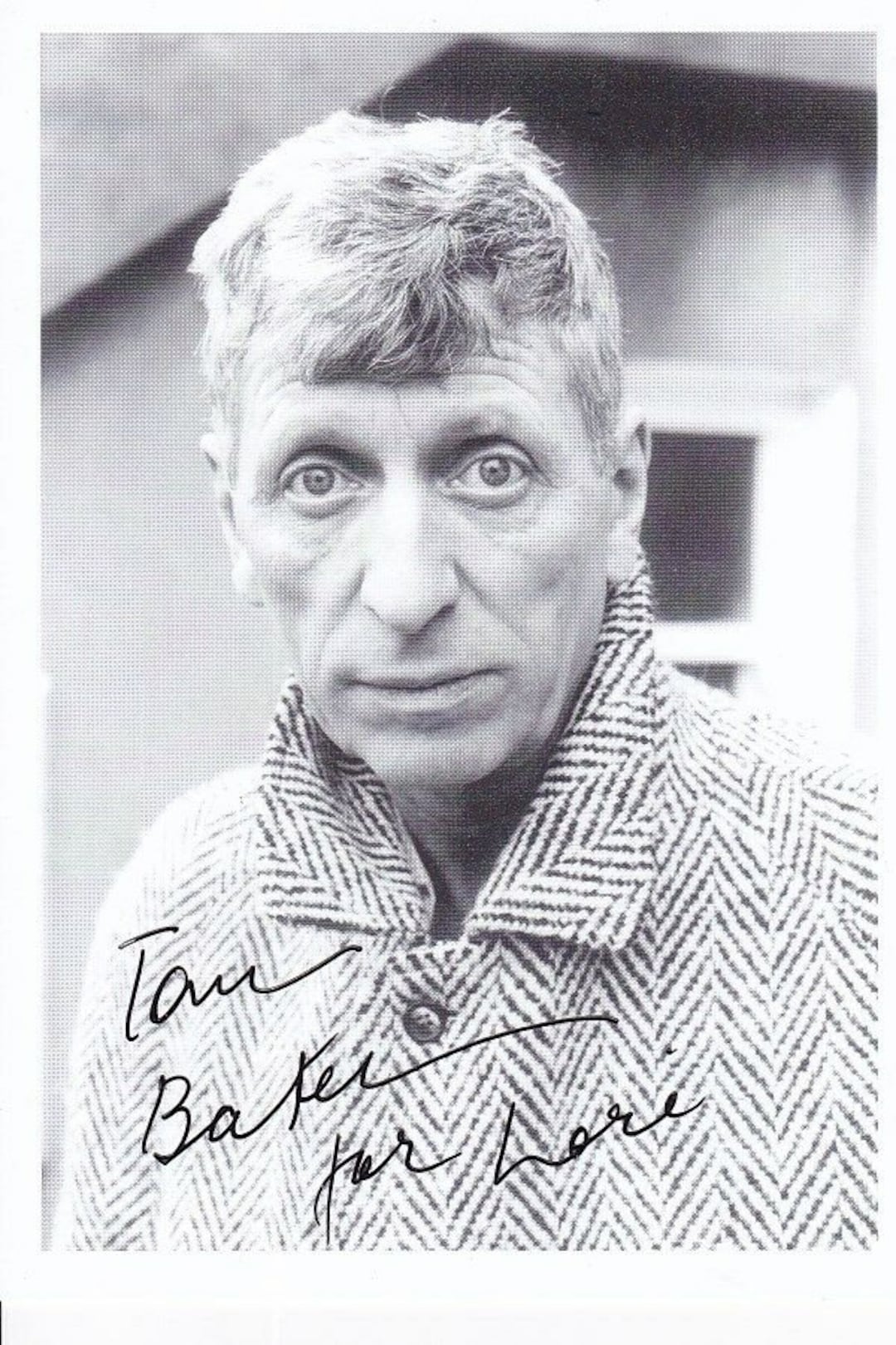 Tom Baker Autographed Signed Photograph to Lori - Etsy