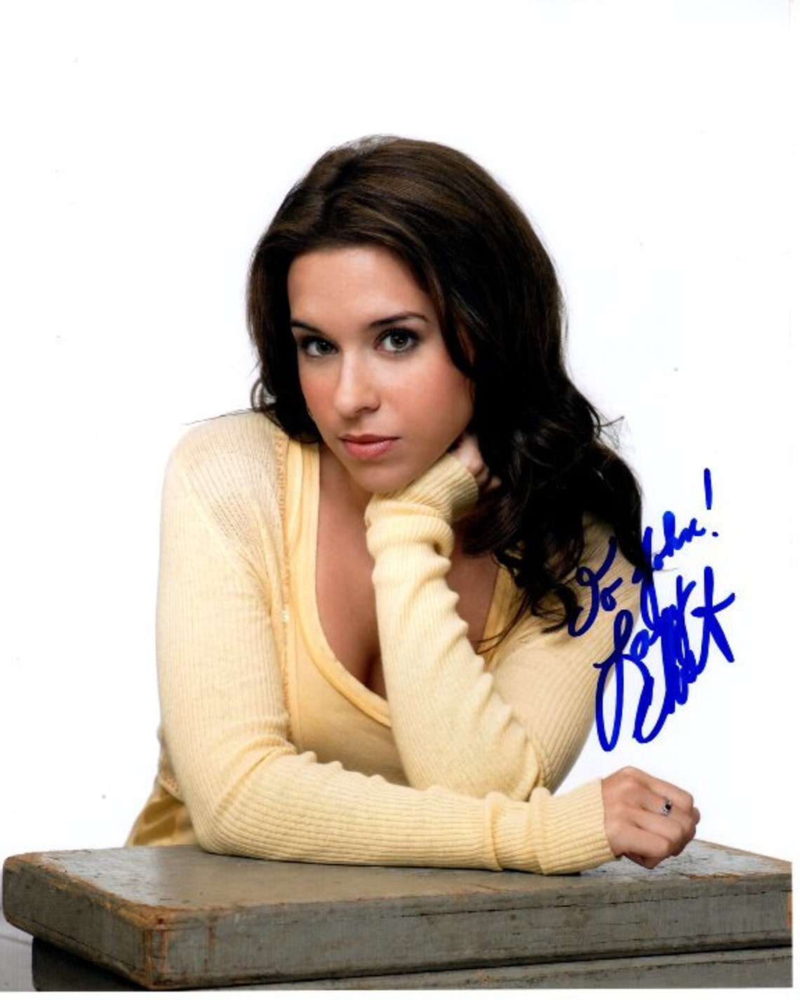 Lacey Chabert Autographed Signed 8x10 Photograph to John - Etsy