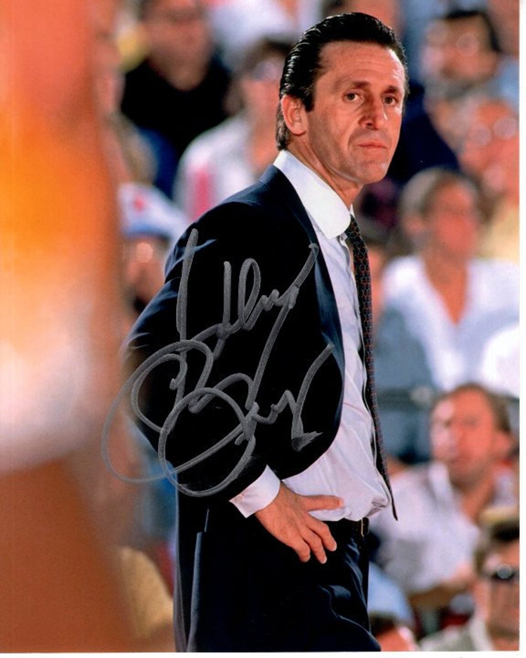 Pat Riley Autographed Signed 8x10 NBA Basketball LA Lakers Photograph ...
