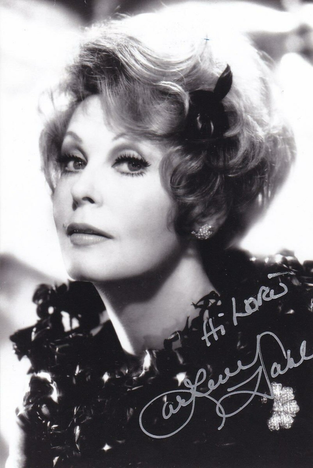 Arlene Dahl Signed Autographed 4x6 Jamaica Run Ena Dacey Photograph ...
