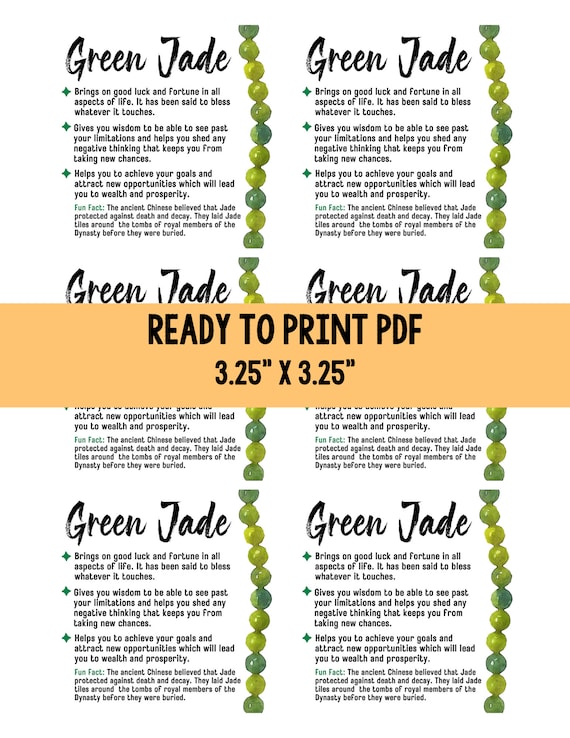 Jade Gem Coloring Page