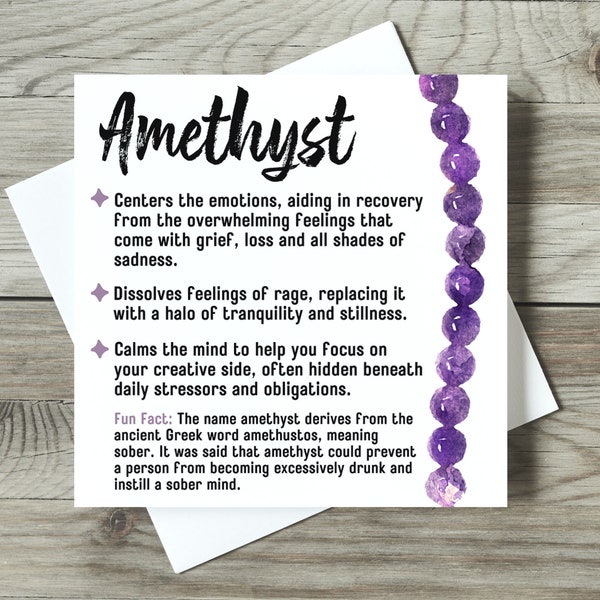 Amethyst - Etsy