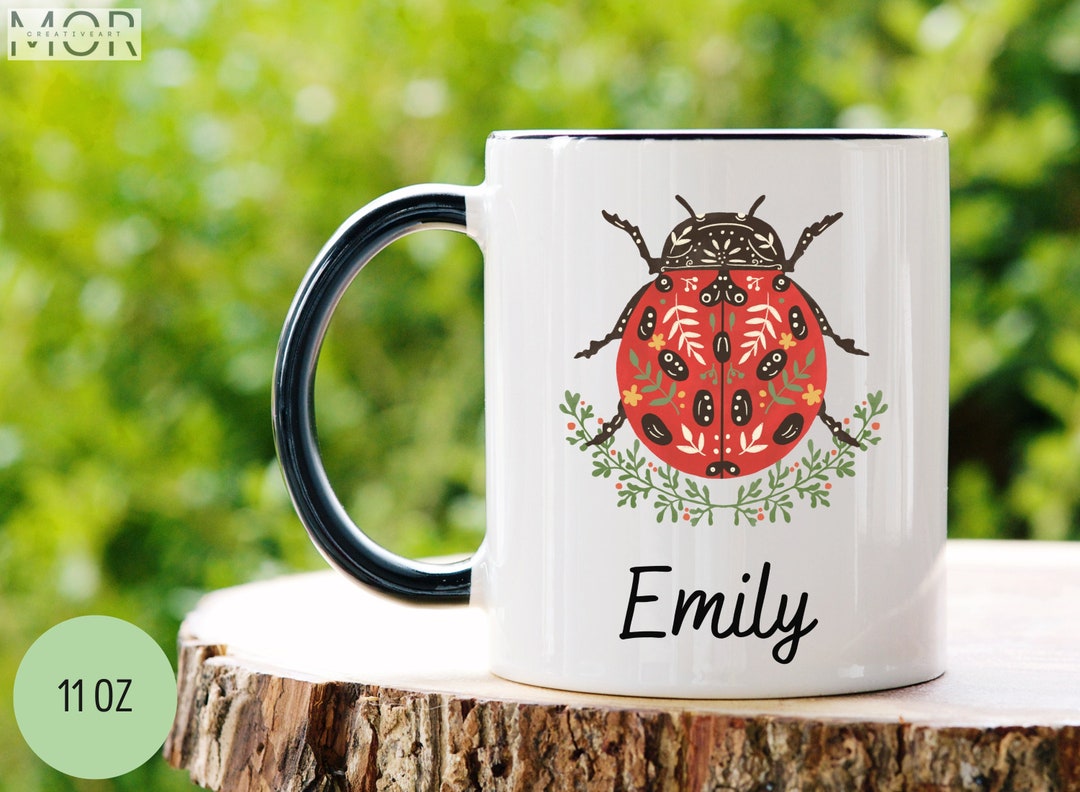 Ladybug Mug - Ladybug Gifts for Women - Lady Bug Gifts - Ladybug Coffee ...