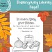 Thanksgiving Coloring Page, Bible Verse, KJV, Printable Christian Kid ...