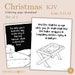 Christmas Coloring Pages, Downloadable Bible Verse, KJV, Christian Kids ...