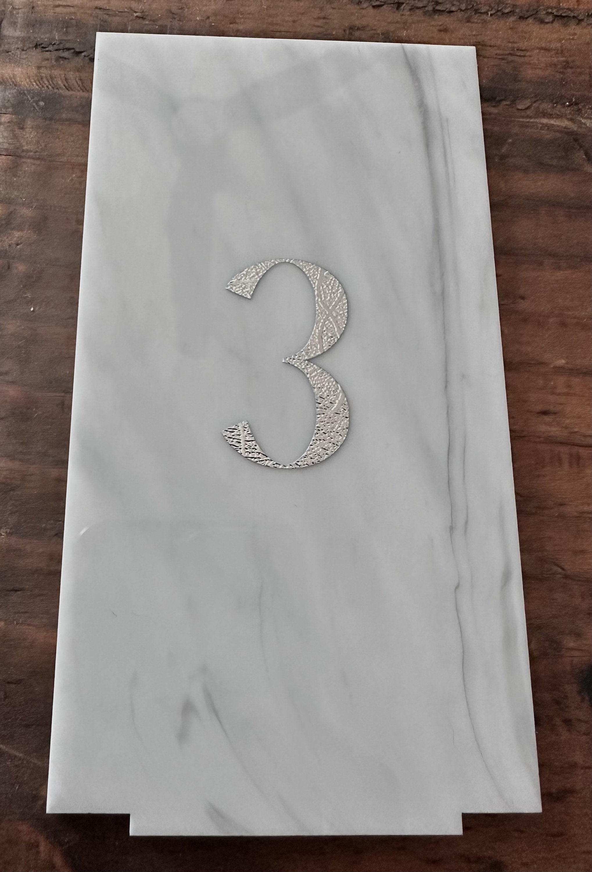 Faux Marble Acrylic Table Number Signage Stone Look Wedding - Etsy