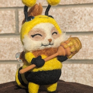 Needle Felted Beemo Wool Figure Teemo From League of Legends Etsy