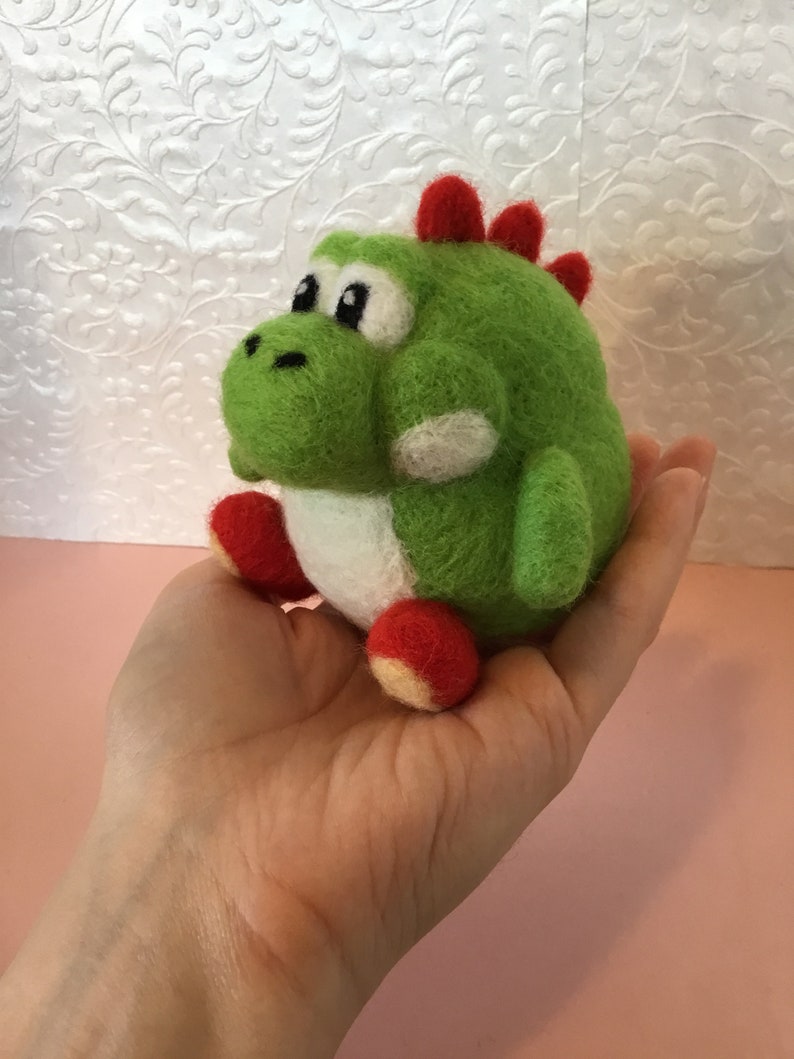 Fat Yoshi Needle Felted From Wool - Etsy